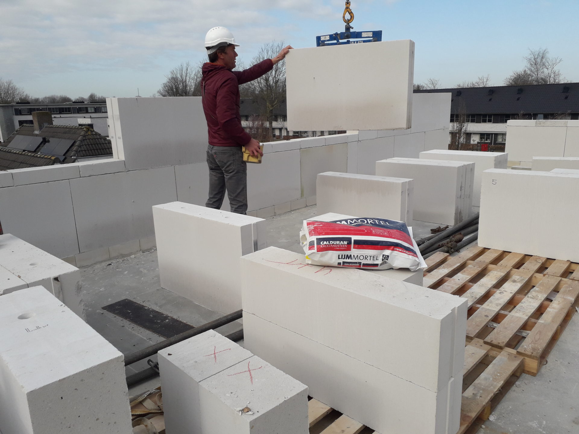 Kalkzandsteen biedt mogelijkheden voor IQ-gevel